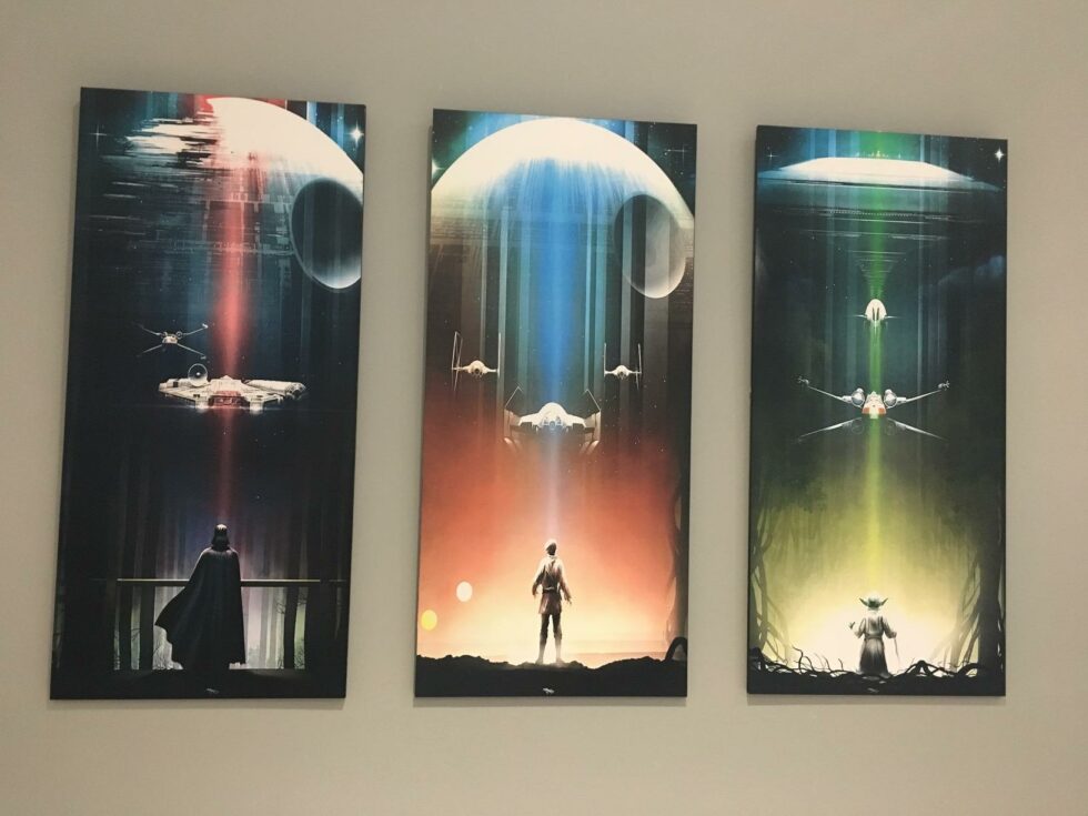 Tableaux Star Wars : décorations murales pour les fans